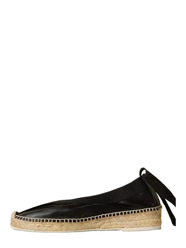 Hereu Horta Round-toe Espadrilles - Black
