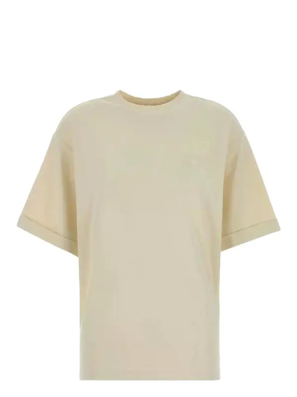 Woolrich Short Sleeves Crew Neck T-shirt - Neutrals