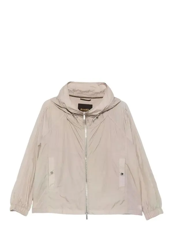 MOORER Lumina Hooded Jacket - Neutrals
