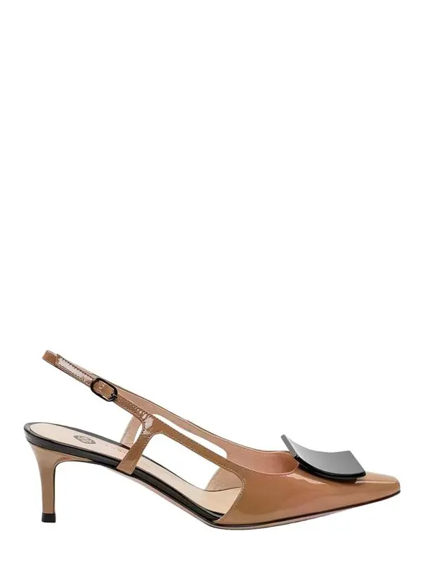 Roberto Festa Kimera Buckle Pumps - Brown