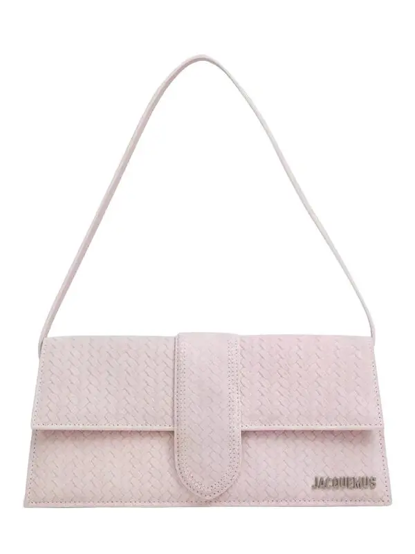 Jacquemus Woven Shoulder Bag - Pink