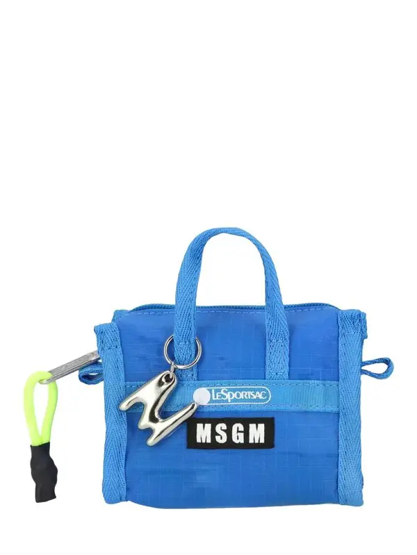 MSGM Top Handle Tote Bag - Blue