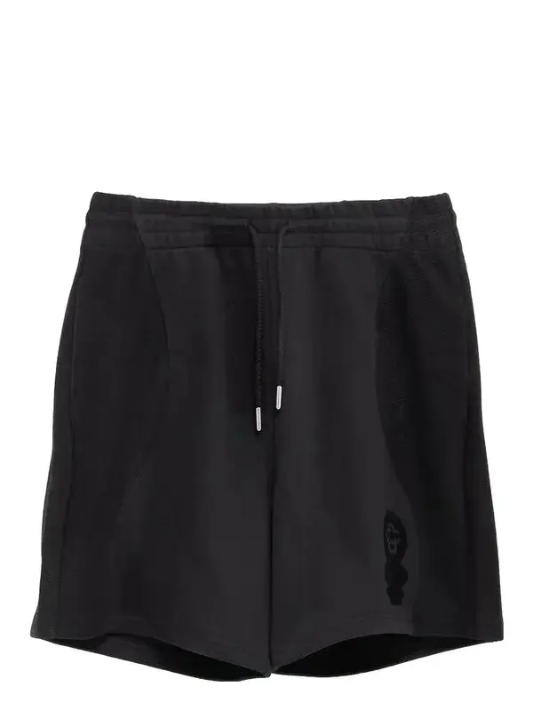 Casablanca Elasticated-waistband Track Shorts - Black