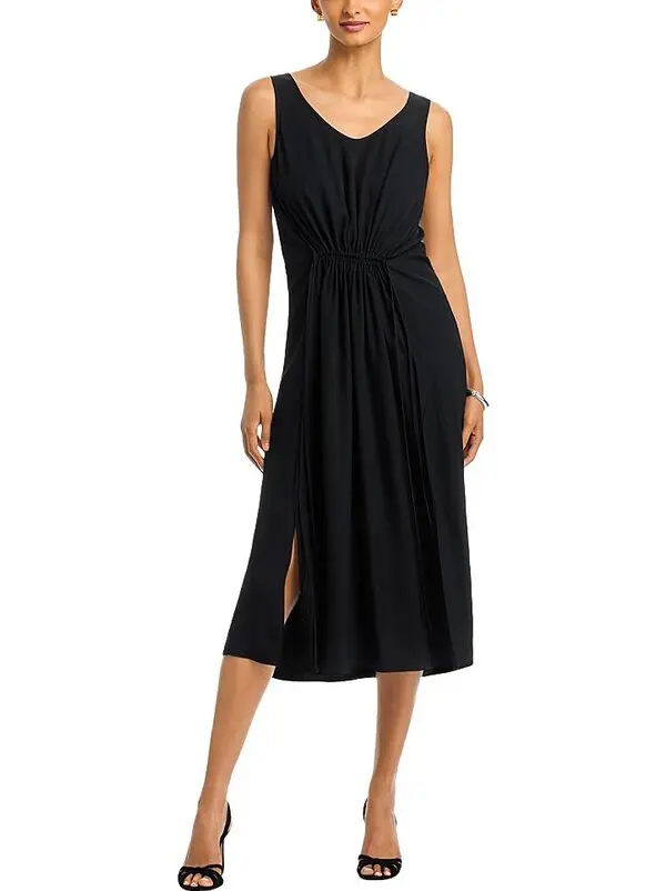 Theory Tie Easy Tank Dress - Black