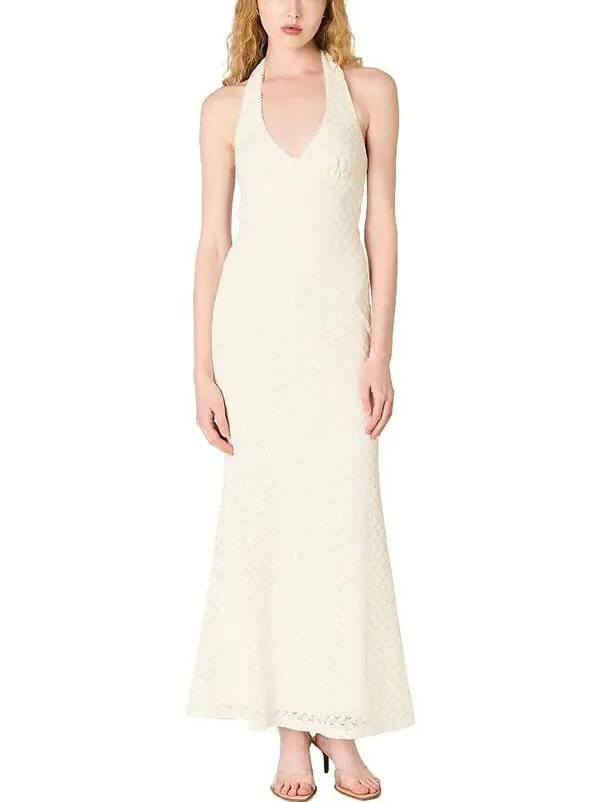 NIA Pluma Dress - Ecru