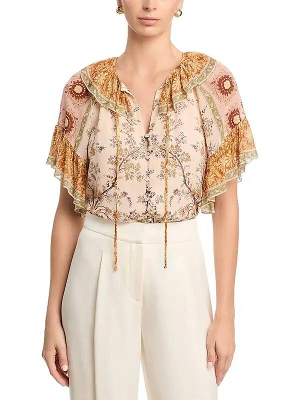 Kobi Halperin Verity Blouse - Honey Multi