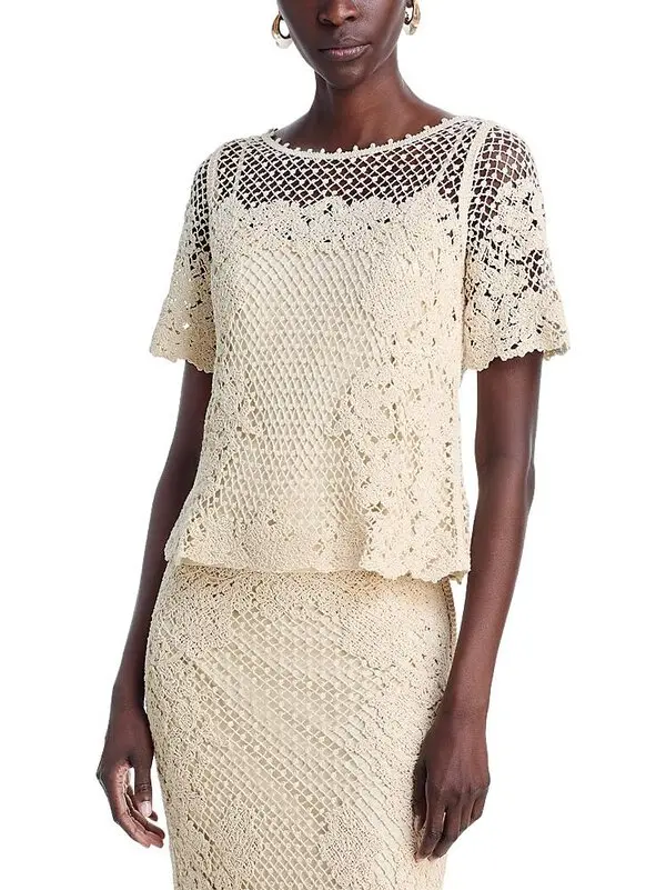 Kobi Halperin Magnolia Blouse - Ecru