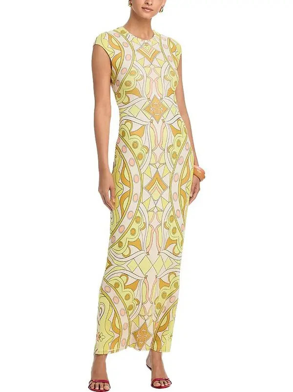 AFRM Printed Cody Dress - Geo Scarf