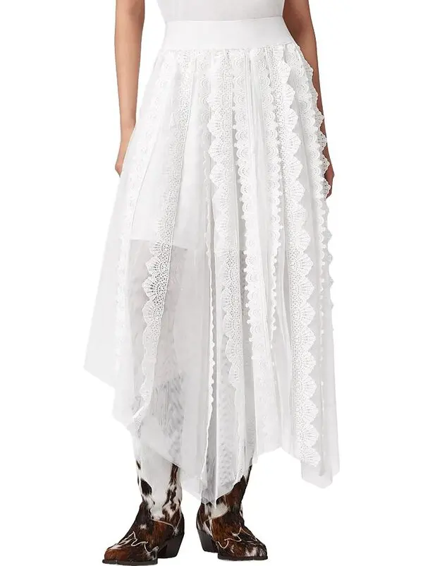 ALLSAINTS Vashtie Skirt - Optic White