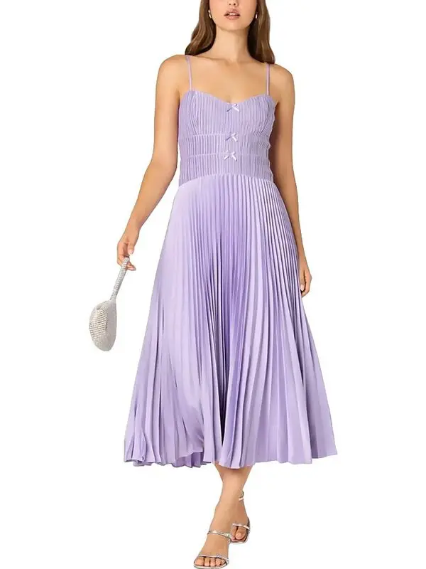 Astr The Label Shionagh Dress - Lilac