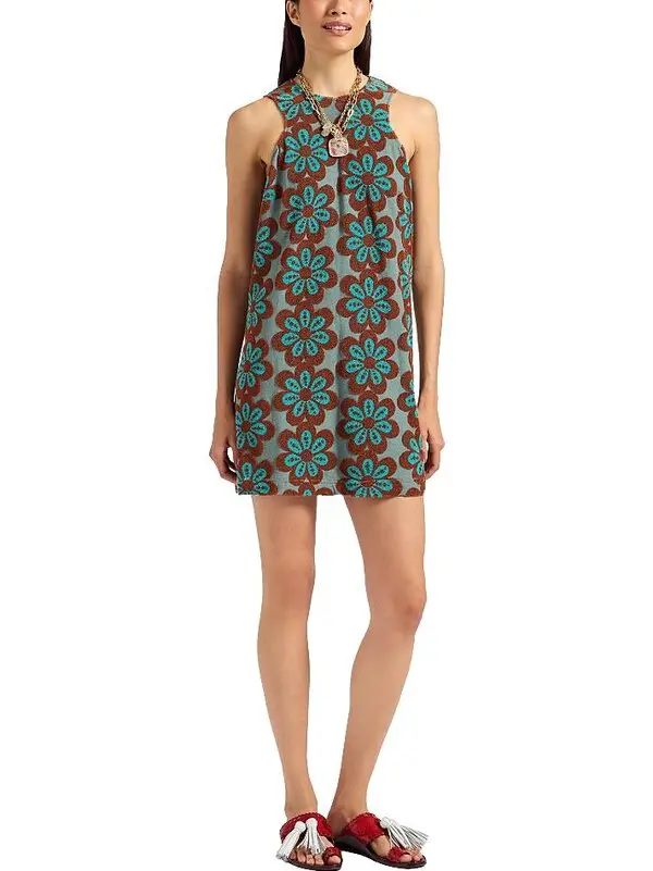 La DoubleJ Racer Mini Dress - Caper Rust