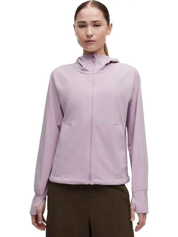 Lululemon Uv Protective Lightweight Jacket - Lilac Play