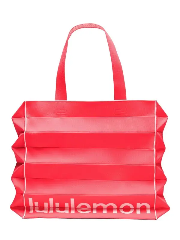 Lululemon Fold It Hold It Tote Bag - Star Burst Bright/pink Pearl