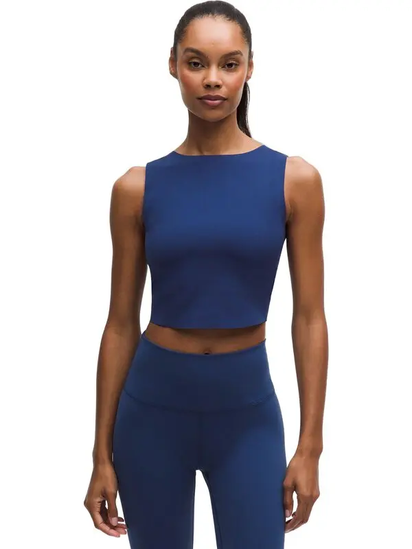 Lululemon Glow Up™ High-neck Tank Top - Clubhouse Blue