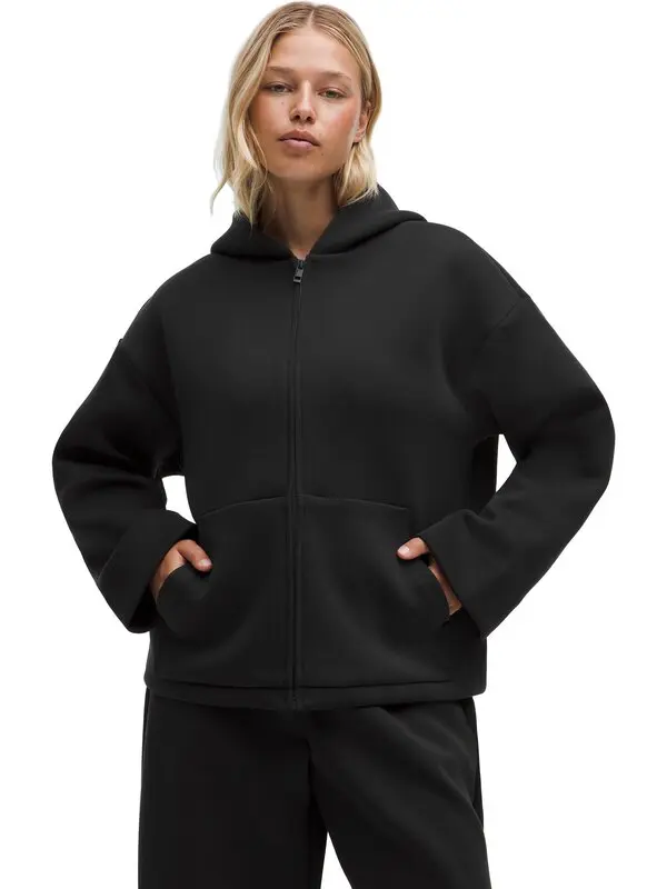 Lululemon Sleek Spacer Full-zip Hoodie - Black