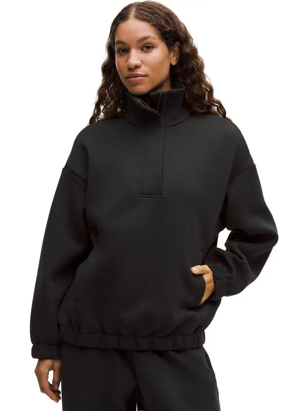Lululemon Sleek Spacer Half Zip - Black