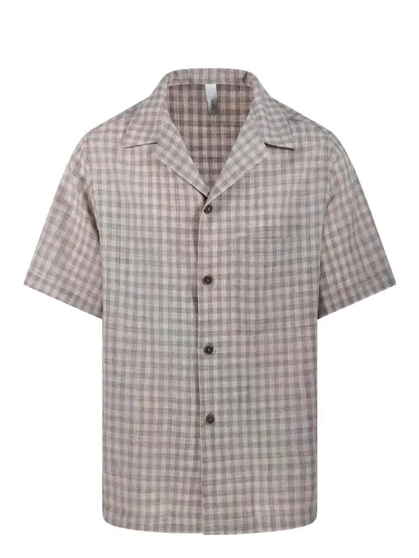 HEVO Check Shirt - Neutrals