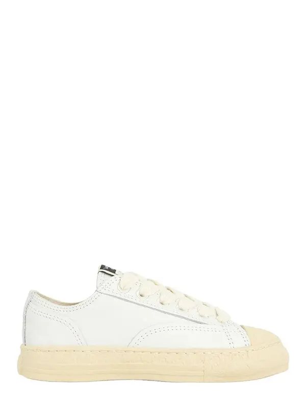 Mihara Yasuhiro Trent Leather Low Sneakers - White