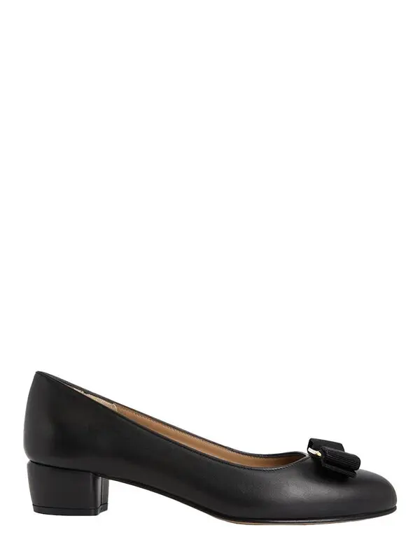 FERRAGAMO Vara Bow 30cm Pumps - Black