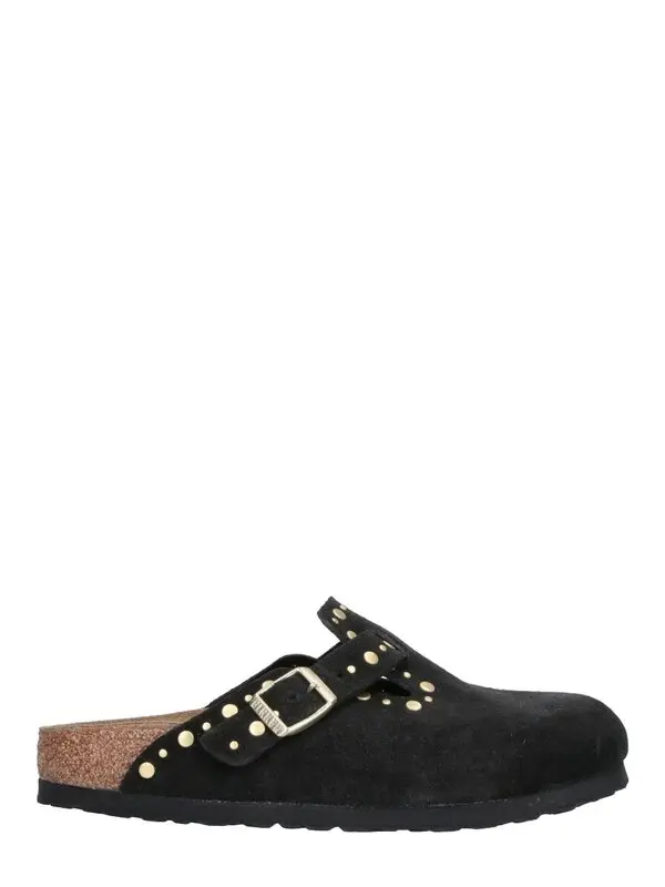 BIRKENSTOCK Boston Rivets Mules - Black