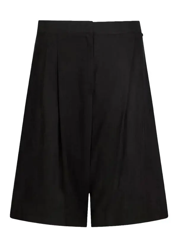 Liu Jo Logo Button Detail Shorts - Black
