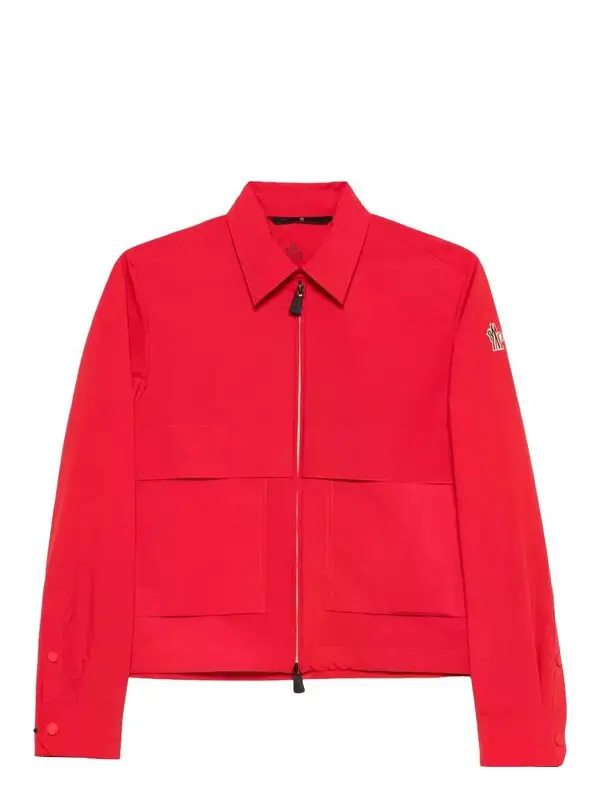 Moncler Patch Pocket Jacket - Red