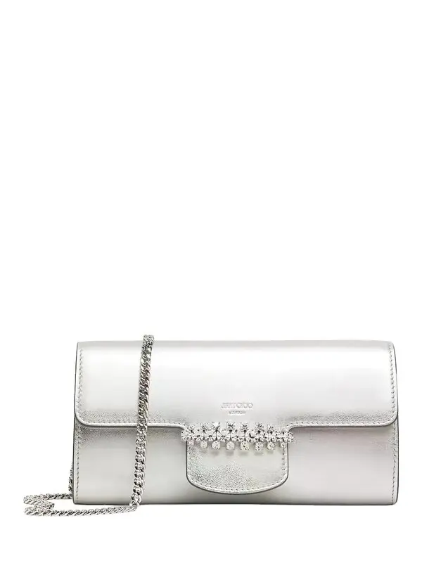 JIMMY CHOO Clutch Bag - Silver