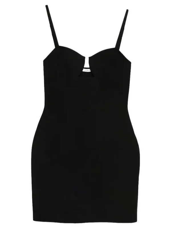 Givenchy Cutaway Mini Dress - Black