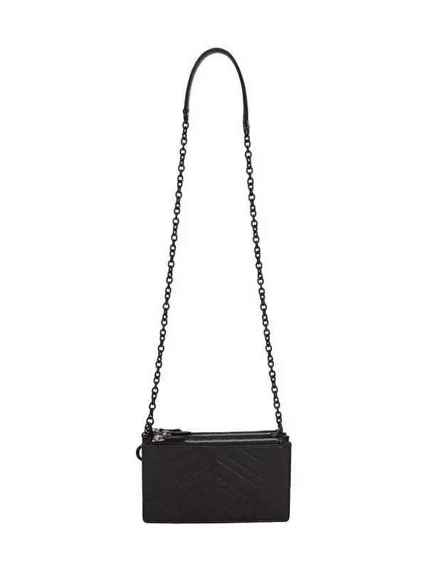 Gucci Mini Gg Marmont Shoulder Bag - Black