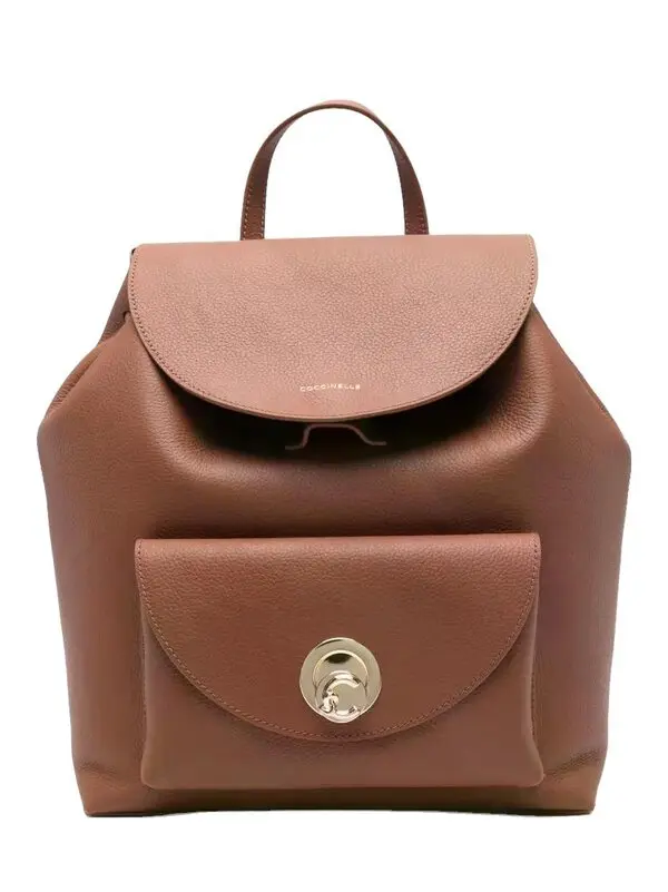 COCCINELLE Nikla Turn-lock Backpack - Brown