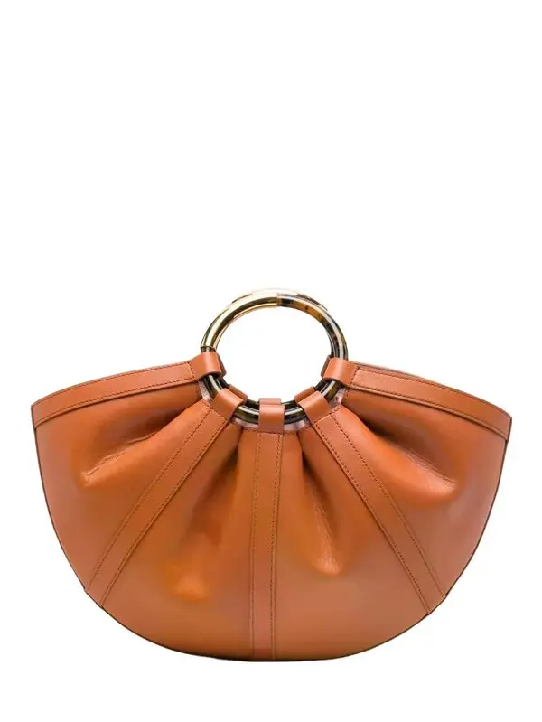 COCCINELLE Shell Leather Tote - Orange