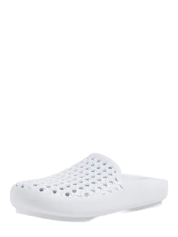 Freedom Moses Kieff Woven Mules - White