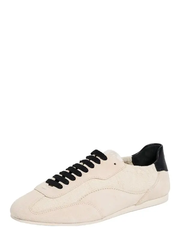 Simkhai Georgie Canvas Combo Sneakers - Natural
