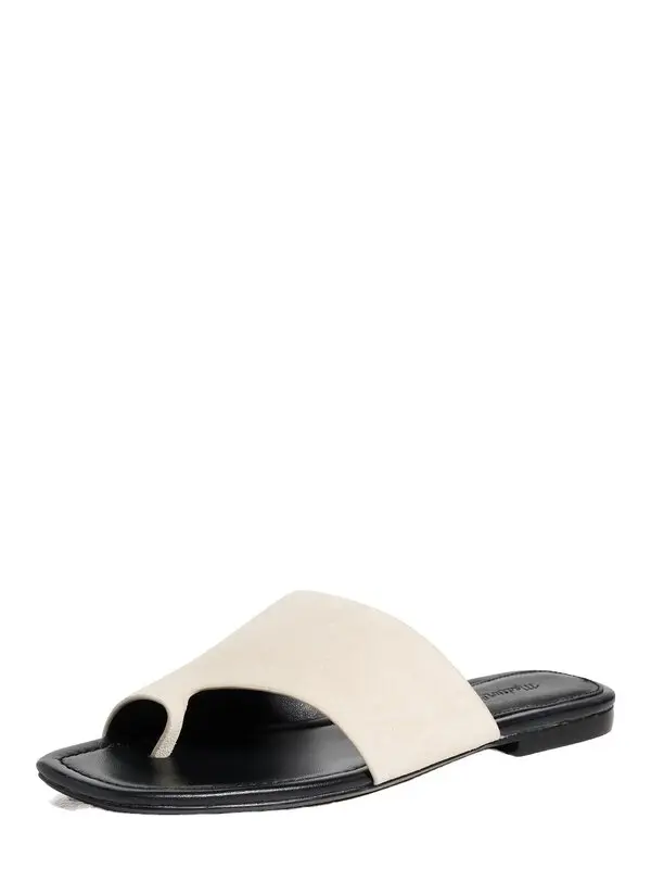 Madewell Ashton Loop Slide Sandals - Flax