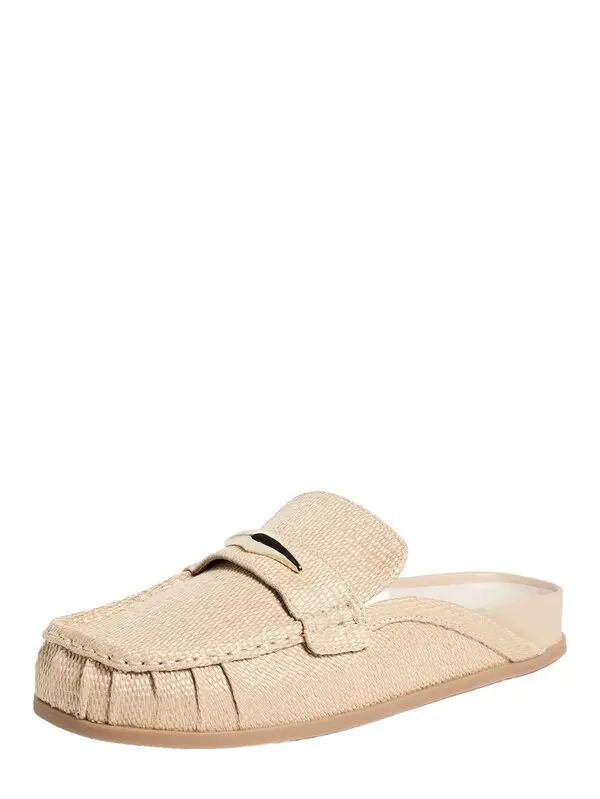 Dolce Vita Jodero Clogs - Lt Natural Raffia