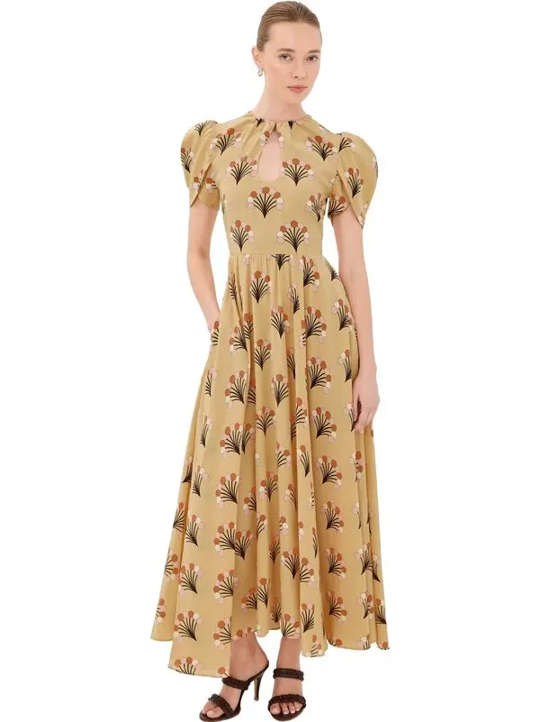 La DoubleJ Petal Maxi Dress - Florette