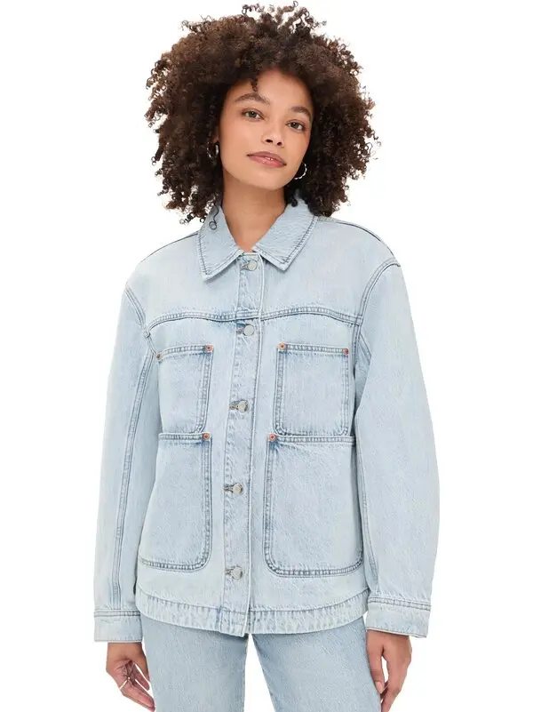 PISTOLA Karlee Denim Trucker Jacket - Postcards