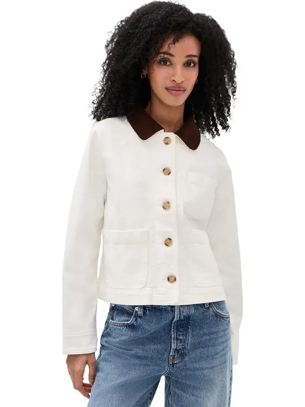 MAREA Lee Barn Jacket - White