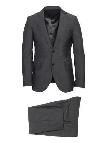 TOMBOLINI Suit Charcoal Size Cotton, Nylon - Grey