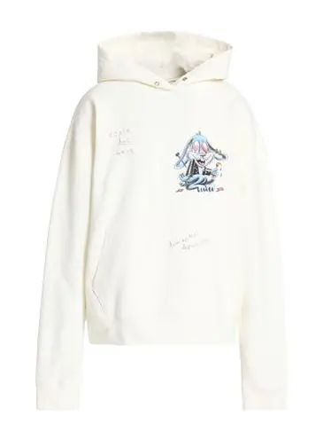 DOMREBEL Printed French Terry Sweatshirt - White