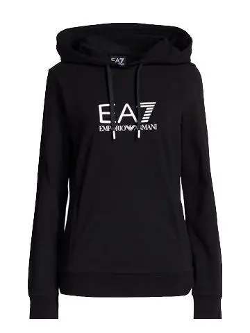 EA7 Cotton-blend Sweatshirt - Black