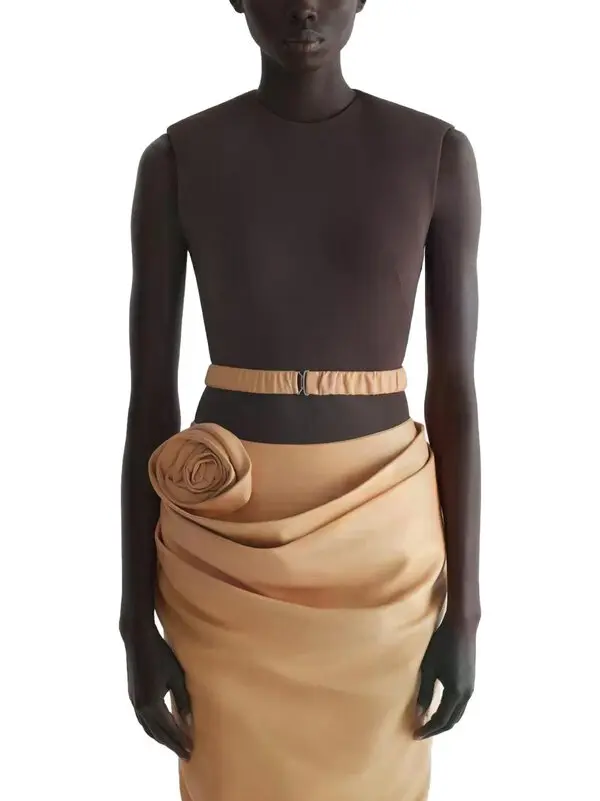 MUGLER Jersey Body - Brown