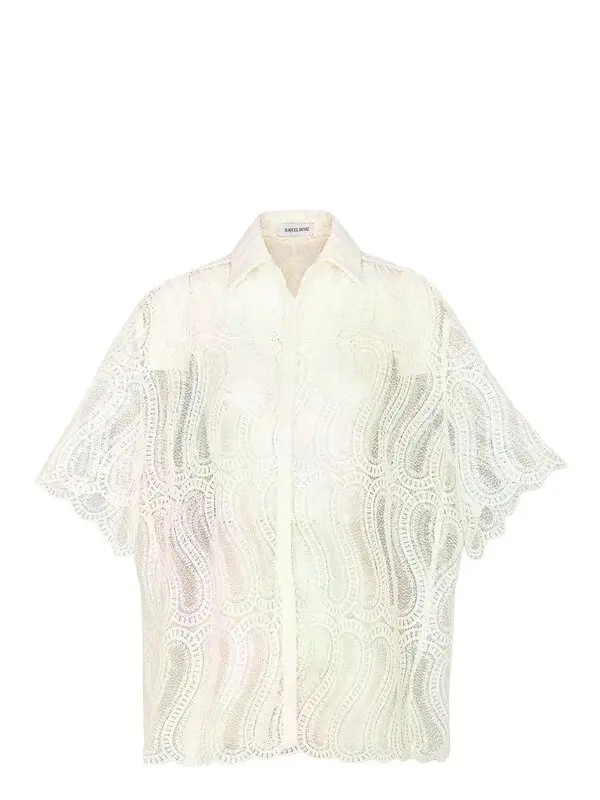 Raquel Diniz Bina Lace Shirt - Neutrals