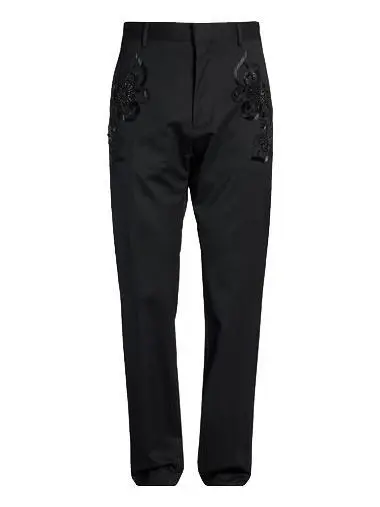 Dsquared2 Tapered Virgin Wool Blend Pants - Black