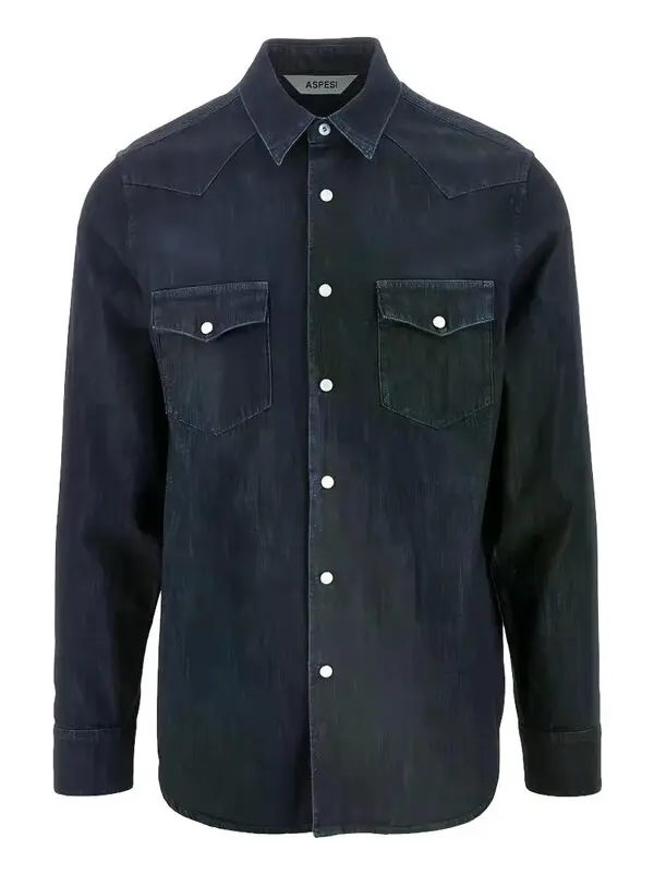 Aspesi West Shirt - Blue