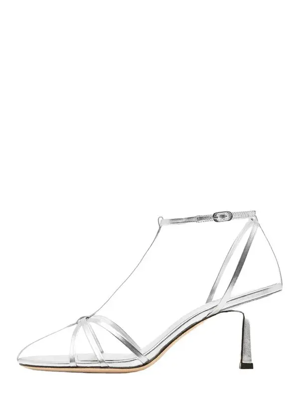 Studio Amelia Aviary Strappy Sandals - Silver