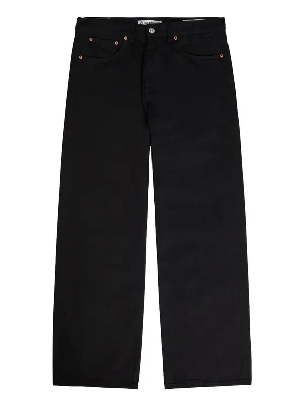 Our Legacy Third Cut Straight-leg Denim Jeans - Black