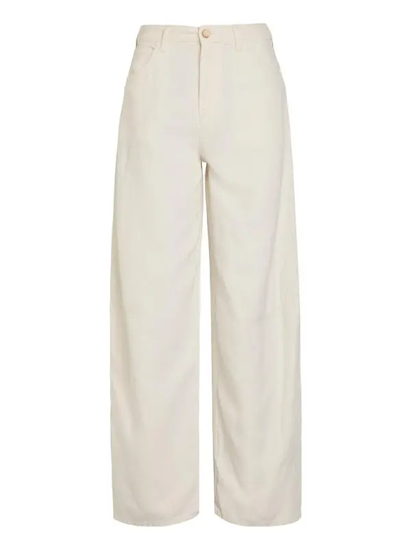 Emporio Armani Balloon-leg Jeans - Cream