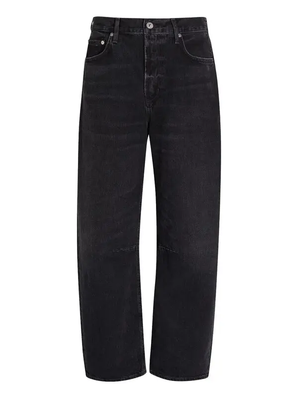 Citizens Of Humanity Miro Barrel-leg Jeans - Black