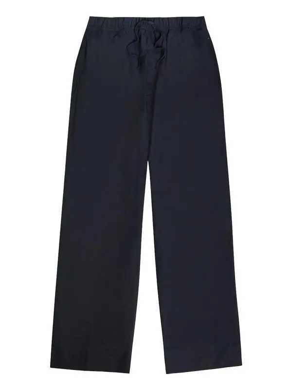 Officine Générale Nilson Wide-leg Cotton Trousers - Navy